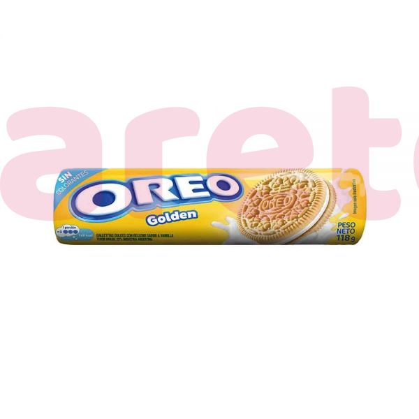 OREO GOLDEN 117GR SABOR VAINILLA
