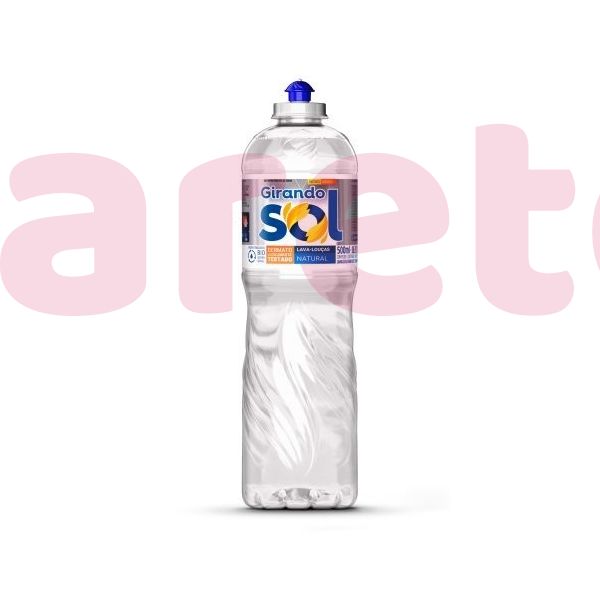 DETERGENTE GIRANDO SOL NATURAL 500 ML